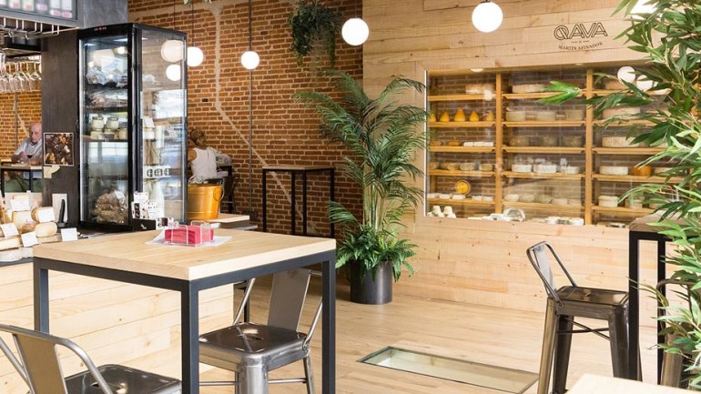 QAVA by Martín Afinador, la gran boutique del queso en la zona de Retiro
